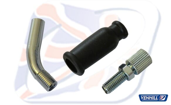 THROTTLE CABLE CARB TOP ELBOW KIT, 50°