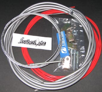 UNIVERSAL CAR THROTTLE CABLE KIT